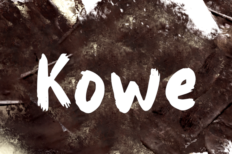 Kowe Font - wepfont