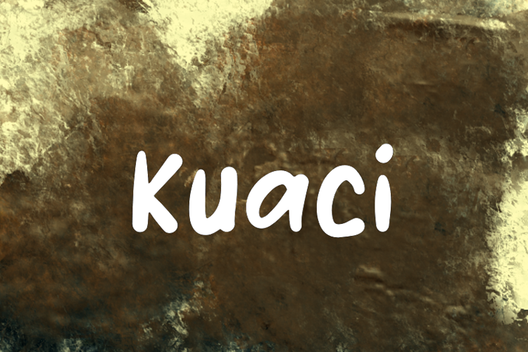Kuaci Font - wepfont