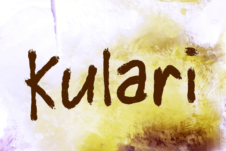 Kulari Font - wepfont