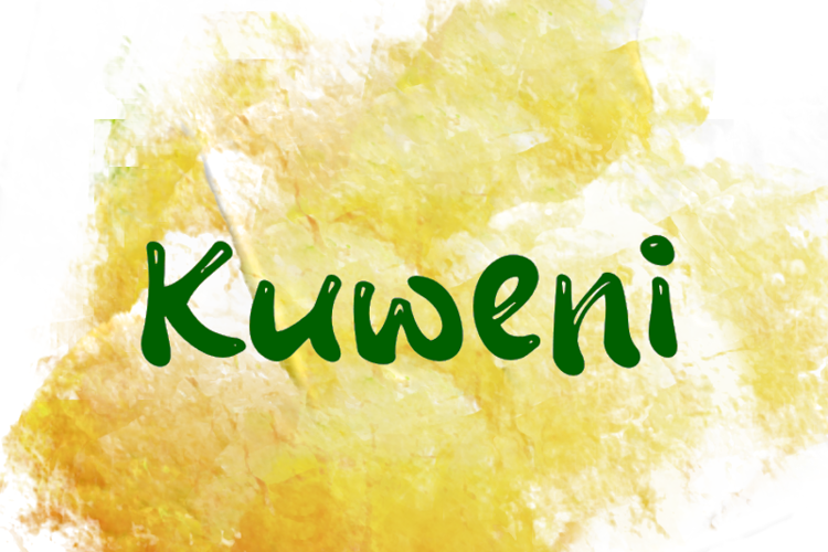 Kuweni Font - wepfont