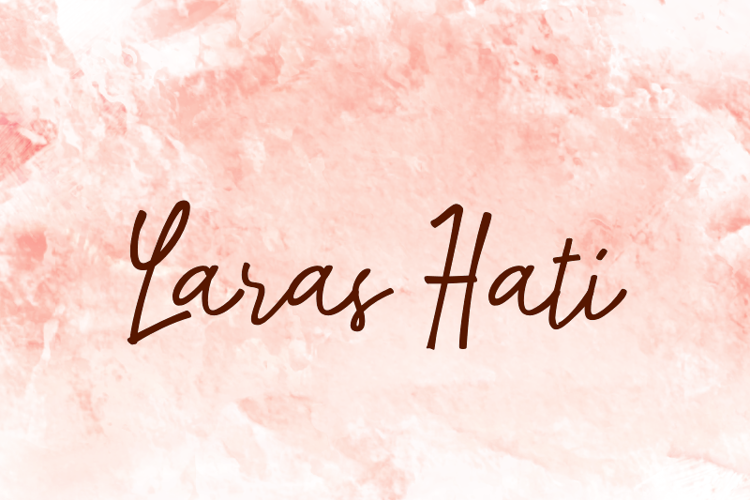 Laras Hati Font - wepfont