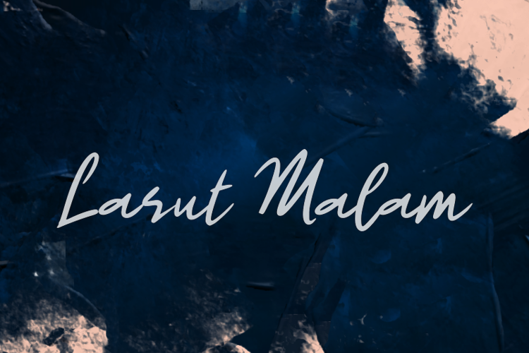 Larut Malam Font - wepfont