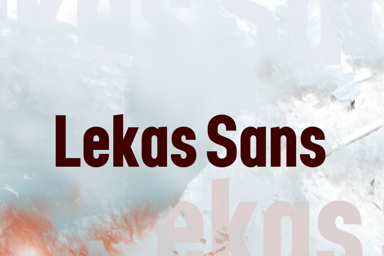 Lekas Sans Font - wepfont