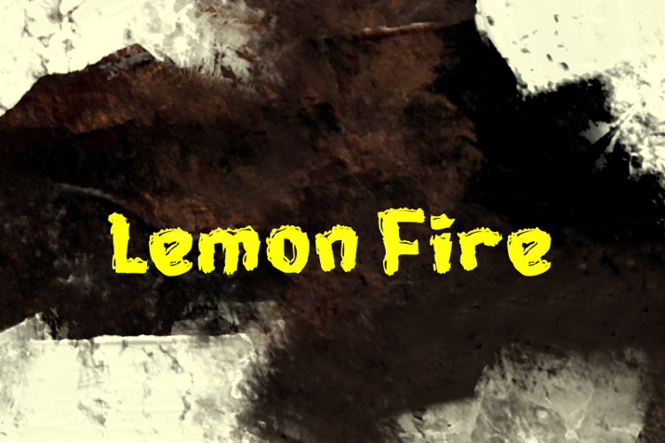 Lemon Fire Font - wepfont