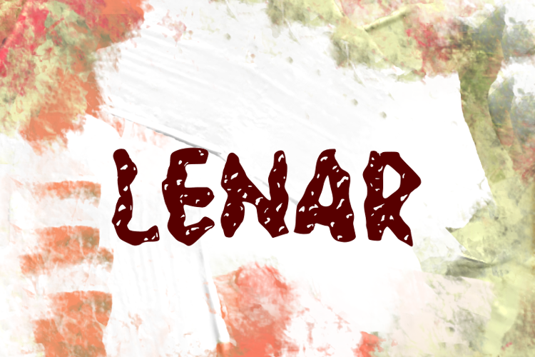 Lenar Font - wepfont