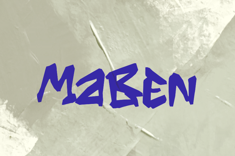 Maben Font - wepfont