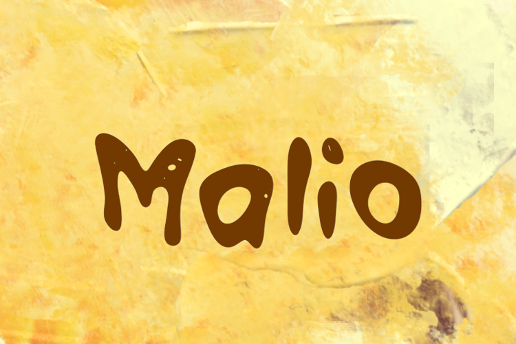 Malio Font - wepfont
