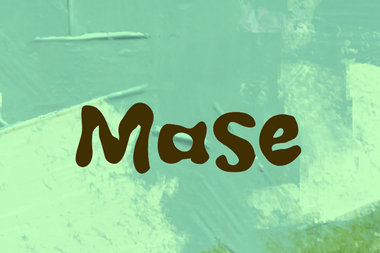 Mase Font - wepfont