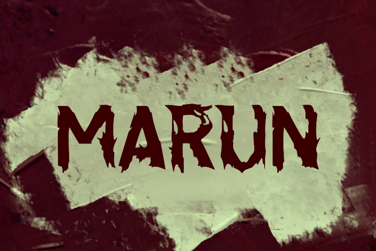 Marun Font - wepfont