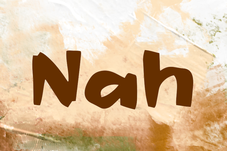 Nah Font - wepfont