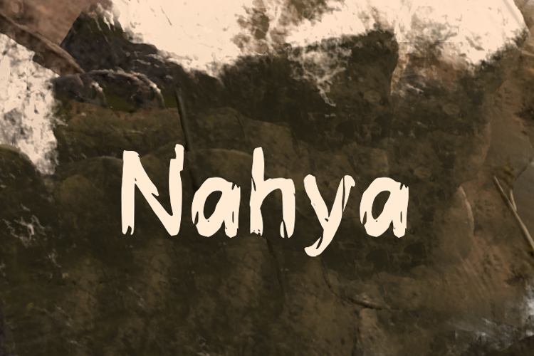 Nahya Font - wepfont