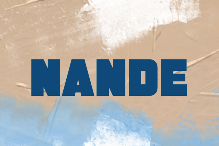 Nande Font - wepfont