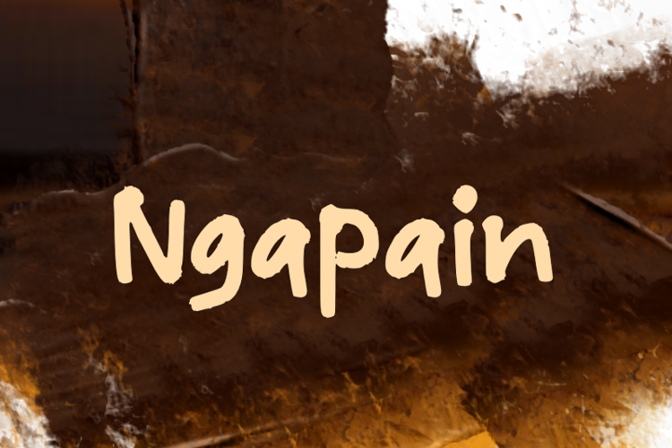Ngapain Font - wepfont