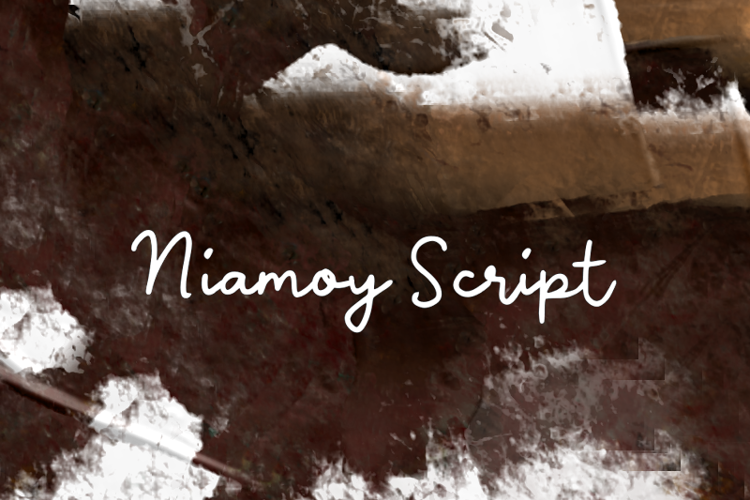 Niamoy Script Font - wepfont