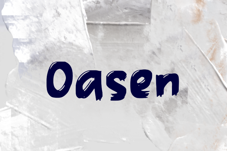 Oasen Font - wepfont