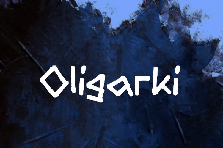 Oligarki Font - wepfont
