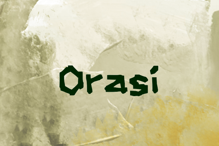 Orasi Font - wepfont