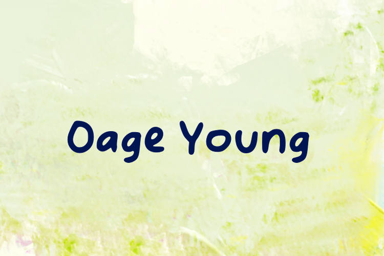 Oage Young Font - wepfont