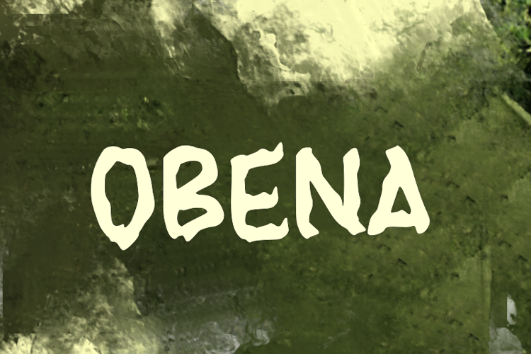 Obena Font - wepfont