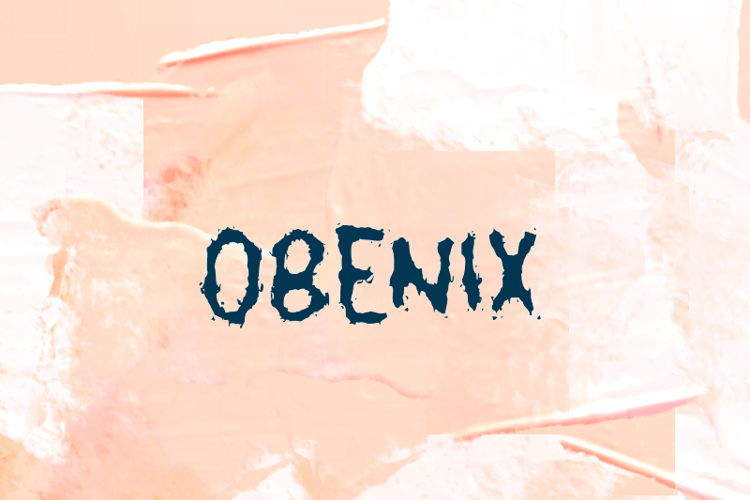 Obenix Font - wepfont