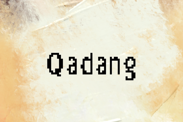Qadang Font - wepfont