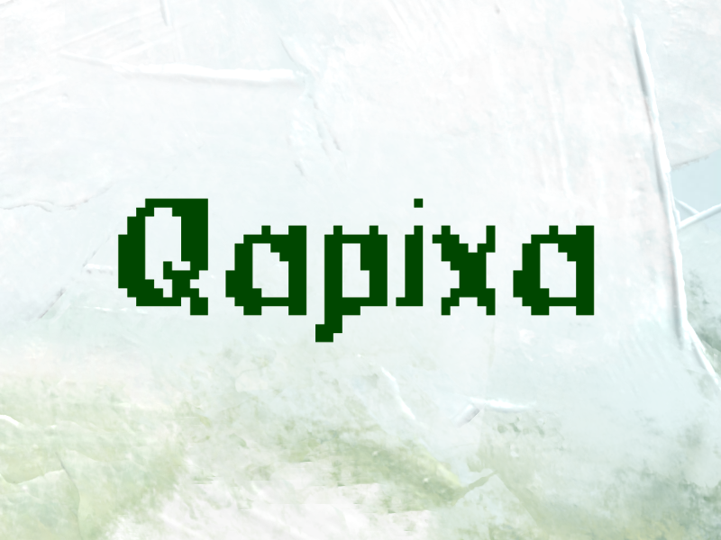 Qapixa Font - wepfont