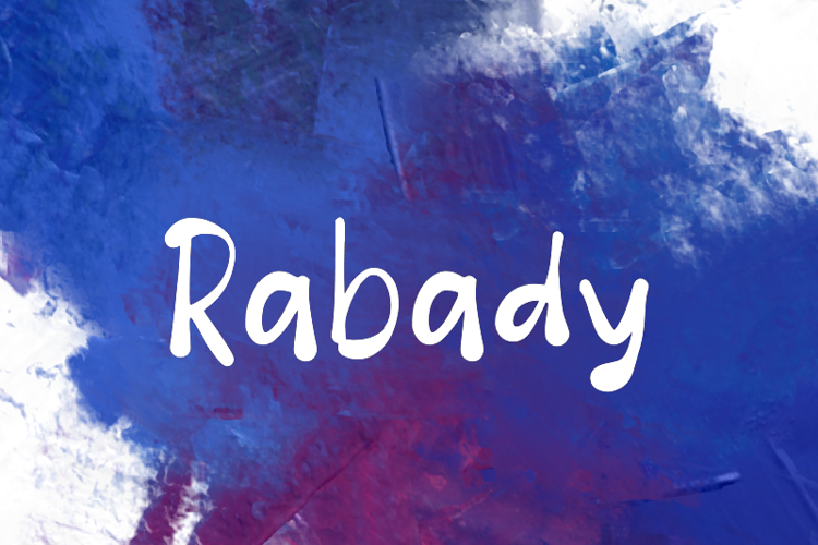 Rabady Font - wepfont
