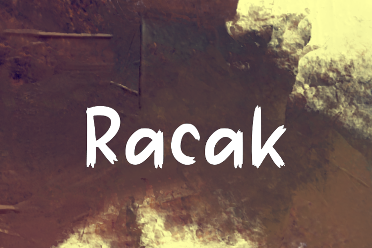 Racak Font - wepfont