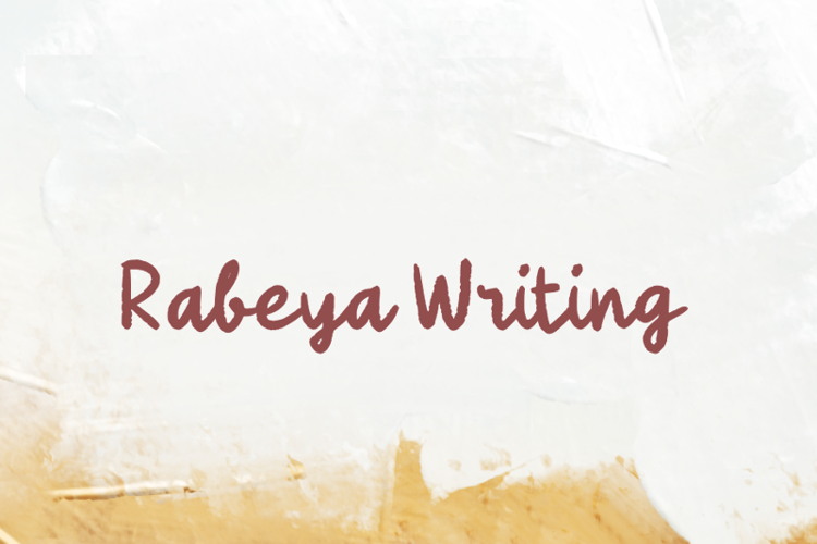Rabeya Writing Font - wepfont