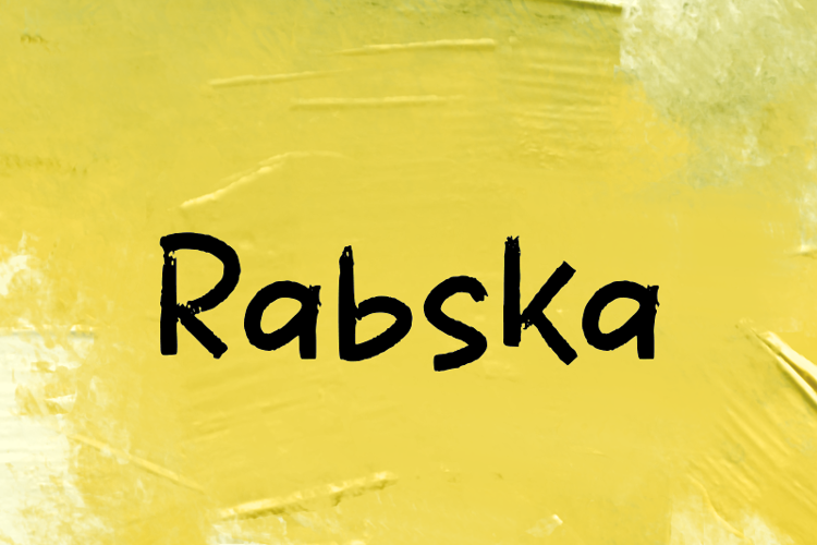 Rabska Font - wepfont