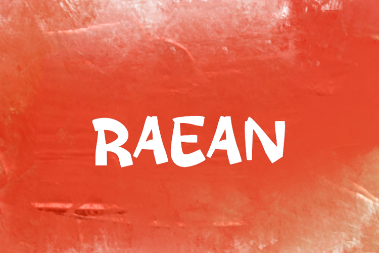 Raean Font - wepfont