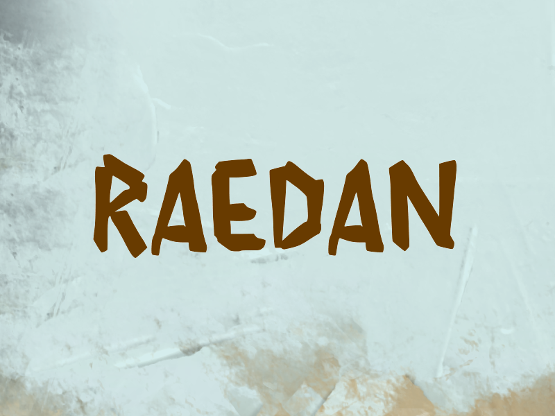 Raedan Font - wepfont