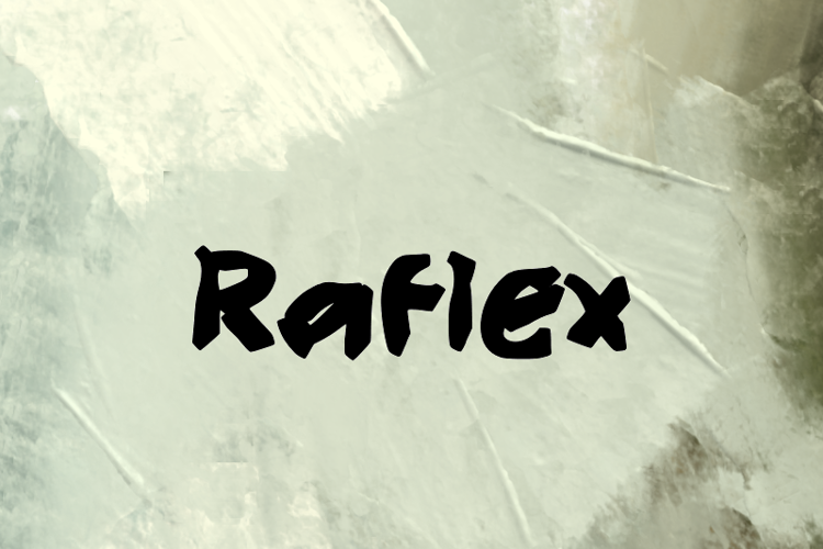 Raflex Font - wepfont