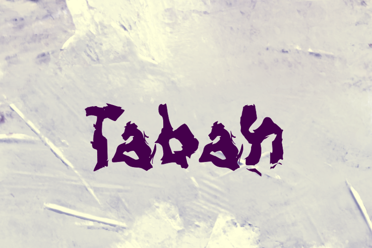 Tabah Font - wepfont