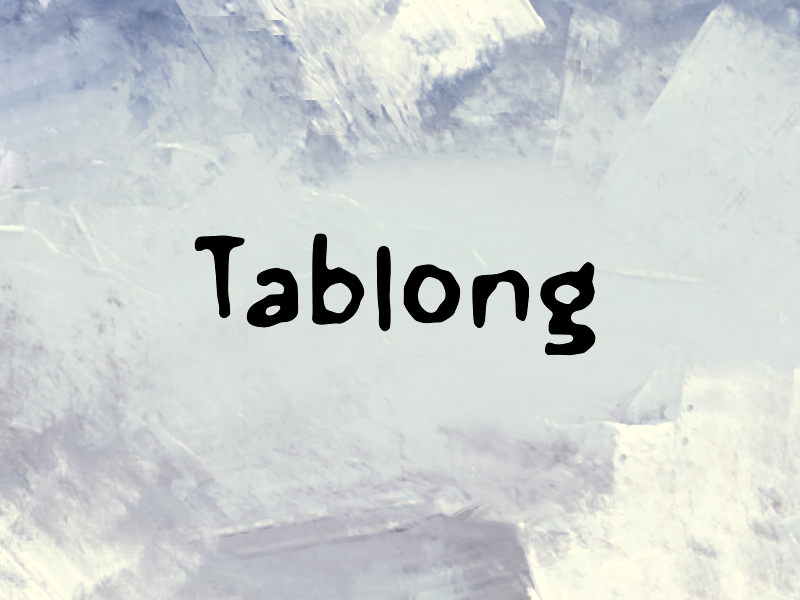 Tablong Font - wepfont