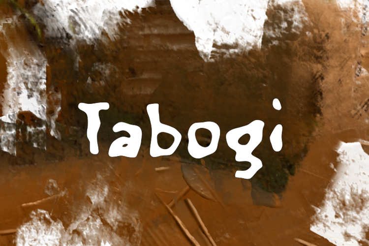 Tabogi Font - wepfont