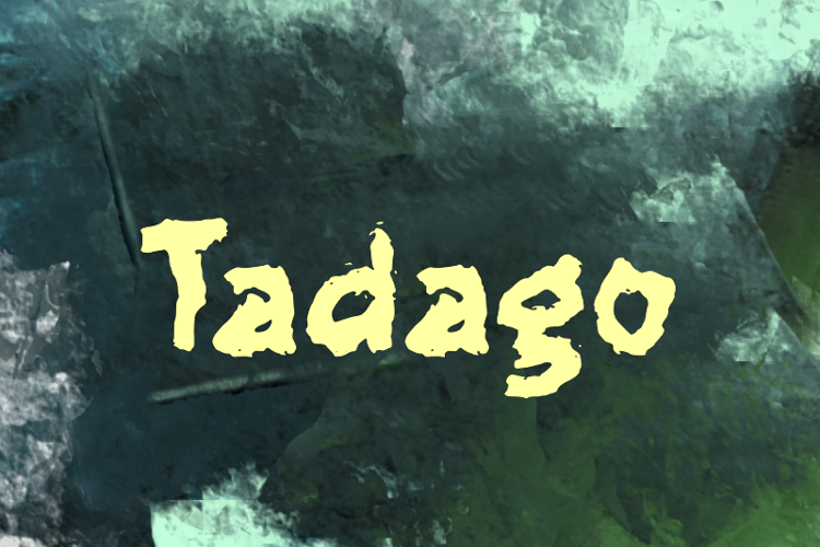 Tadago Font - wepfont