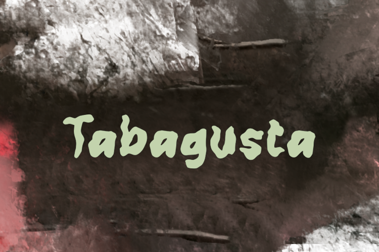 Tabagusta Font - wepfont