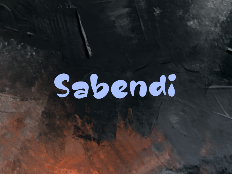 Sabendi Font - wepfont
