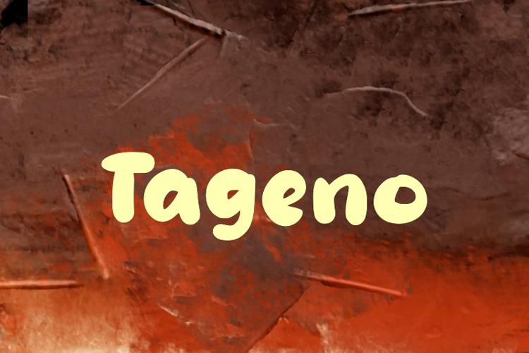 Tageno Font - wepfont