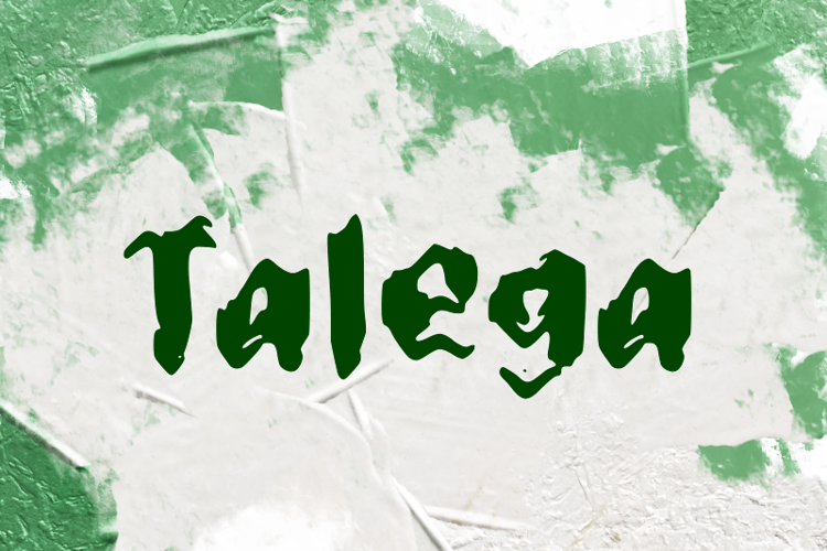 Talega Font - wepfont