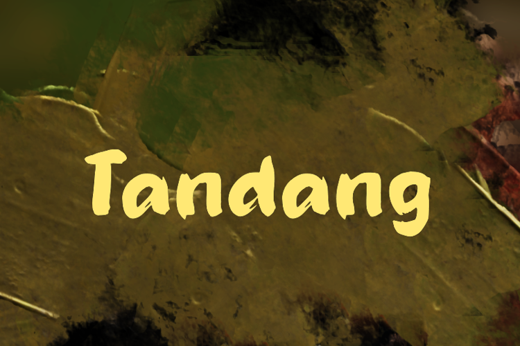 Tandang Font - wepfont