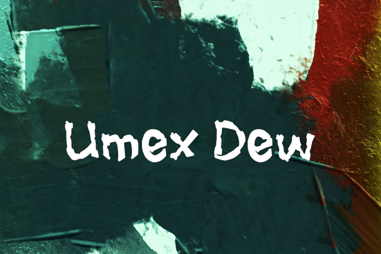 Umex Dew Font - wepfont