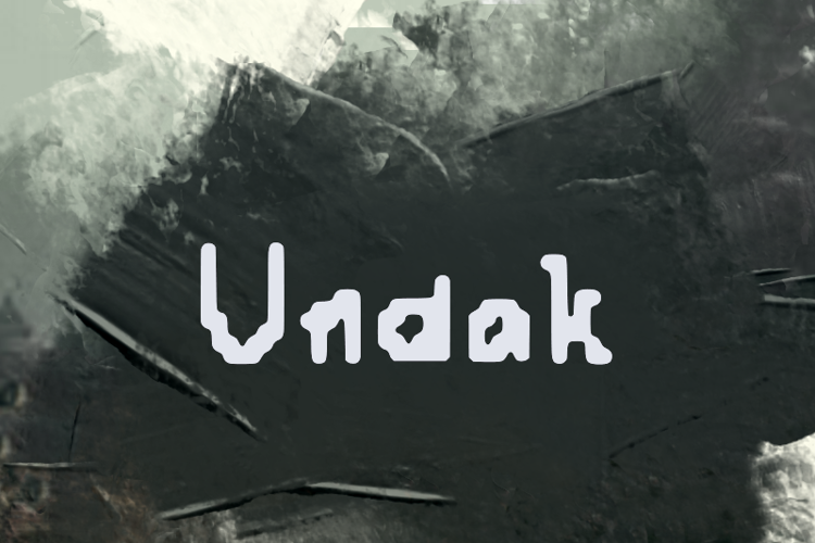 Undak Font - wepfont