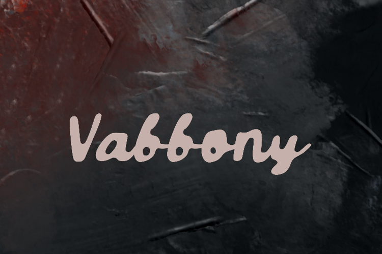 Vabbony Font - wepfont