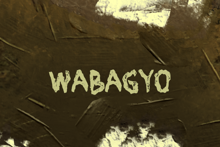 Wabagyo Font - wepfont