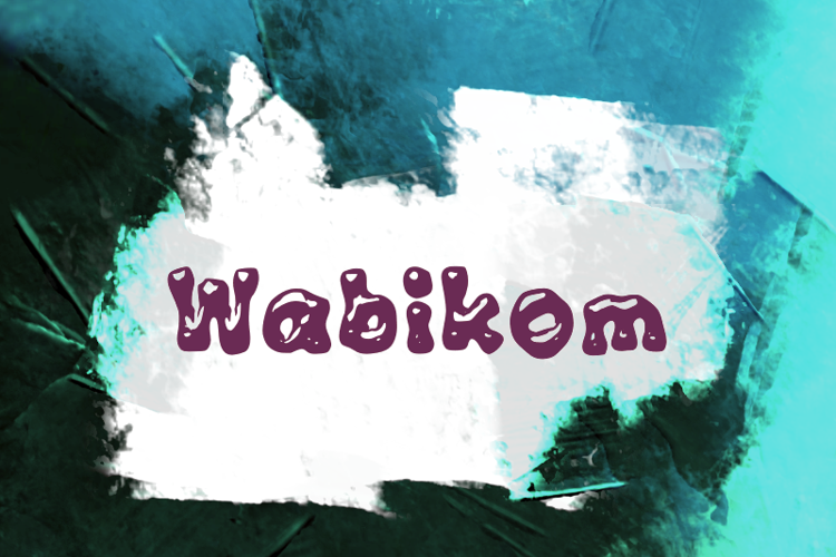 Wabikom Font - wepfont