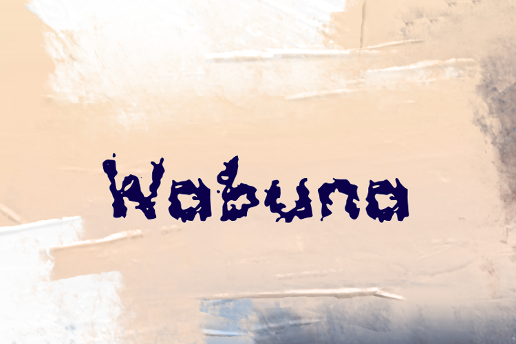 Wabuna Font - wepfont