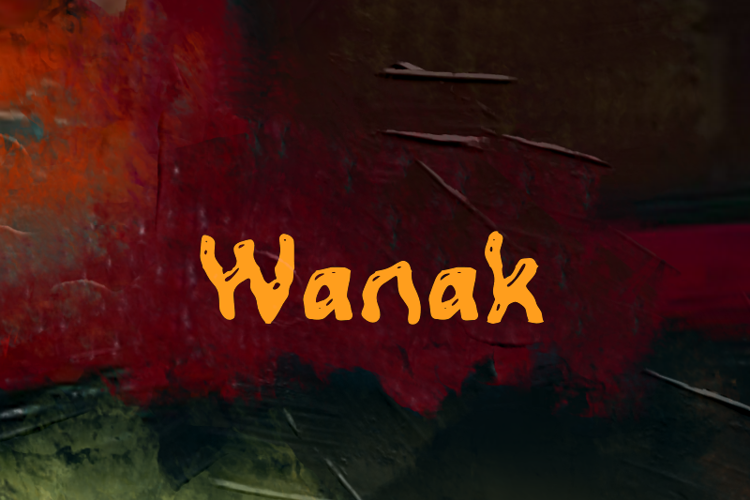 Wanak Font - wepfont
