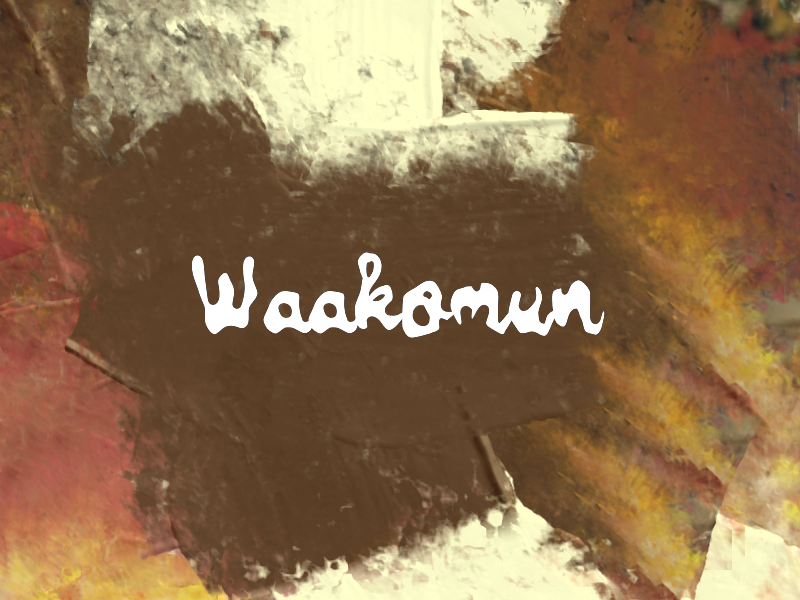Waakomun Font - wepfont